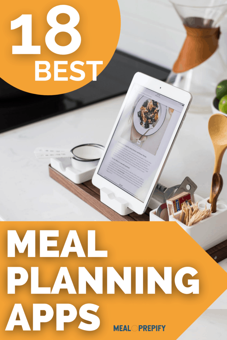 The 18 Best Meal Planning Apps [2024 Review] - Meal Prepify