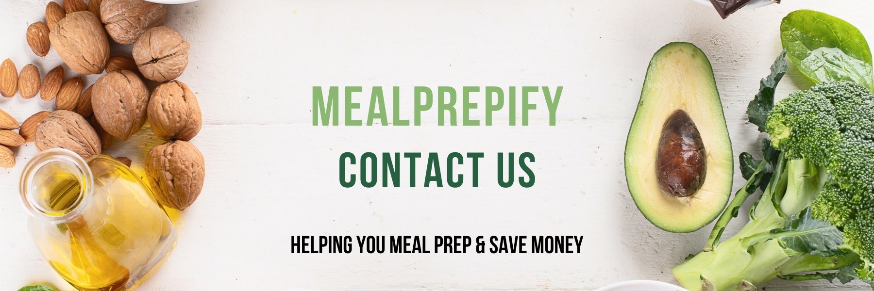Get in Touch with Us at Mealprepify - Meal Prepify