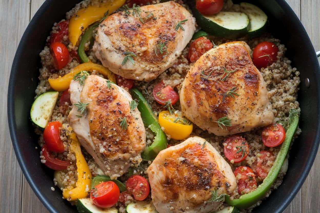 Healthy & Easy: 34 One-Pan Mediterranean Recipes for Busy Nights - Meal ...