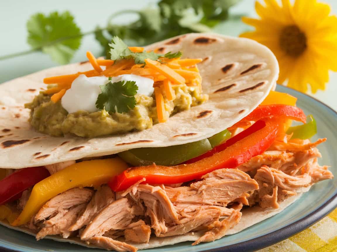 Zesty Fiesta Slow Cooker Chicken Fajitas - Meal Prepify