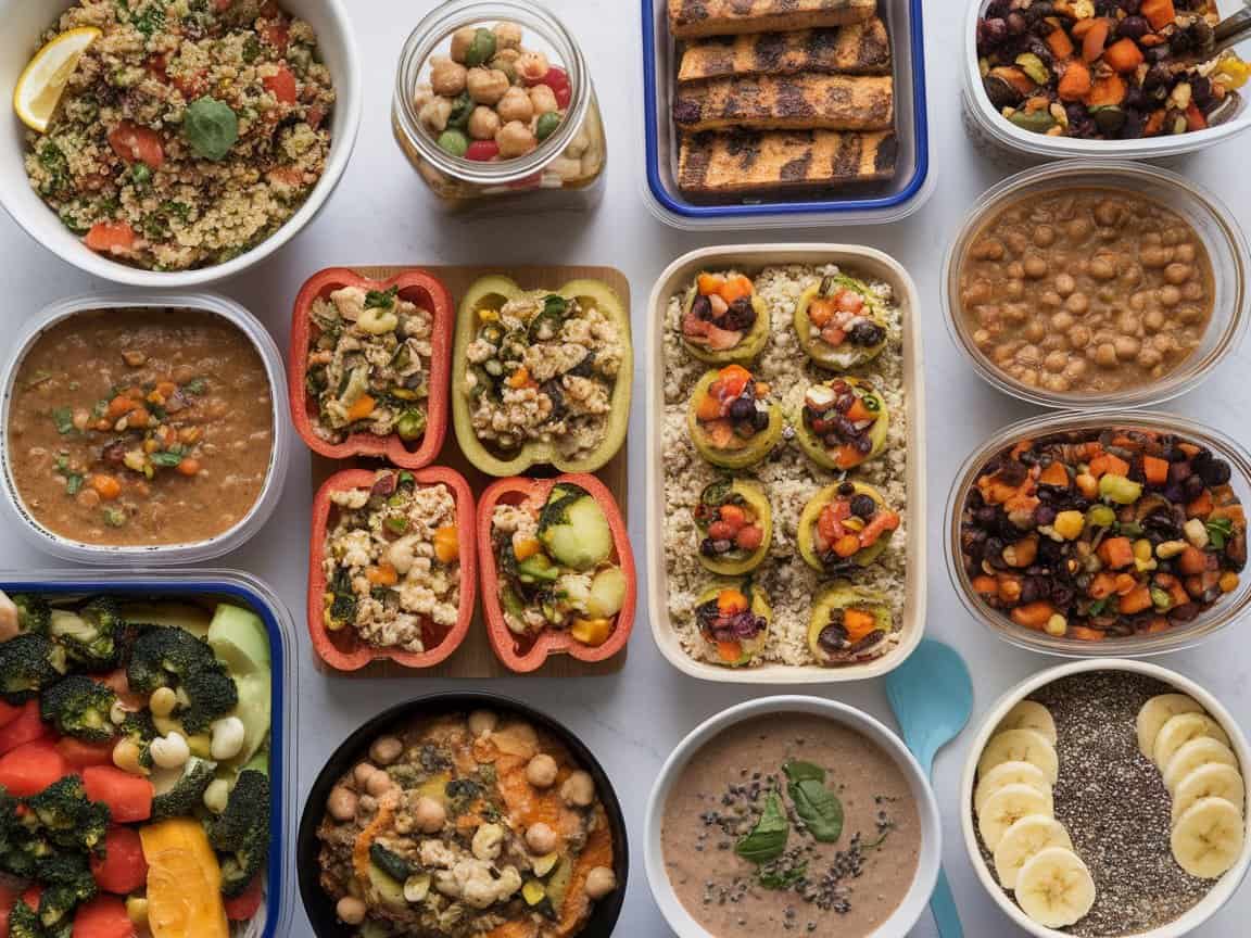 14 Delicious High-Protein Meatless Meal Prep Ideas to Keep You Full ...