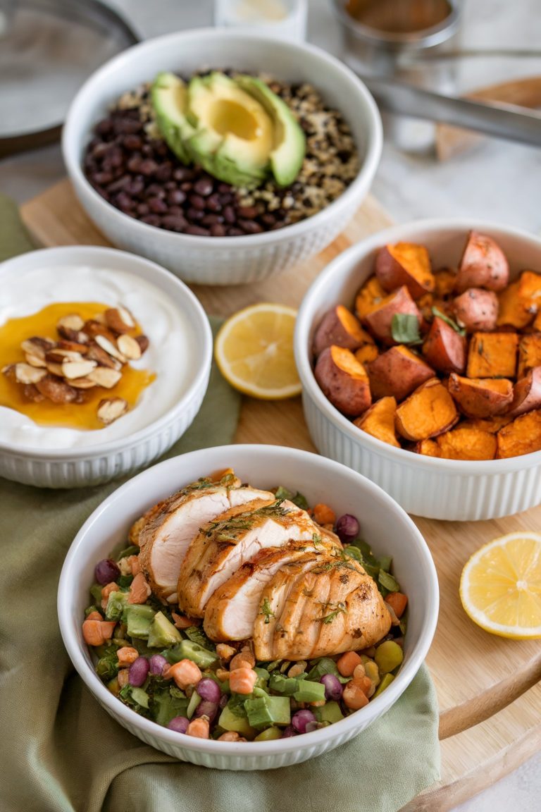 30-Day Healthy Meal Plan Calendar with 32 Easy Recipes - Meal Prepify