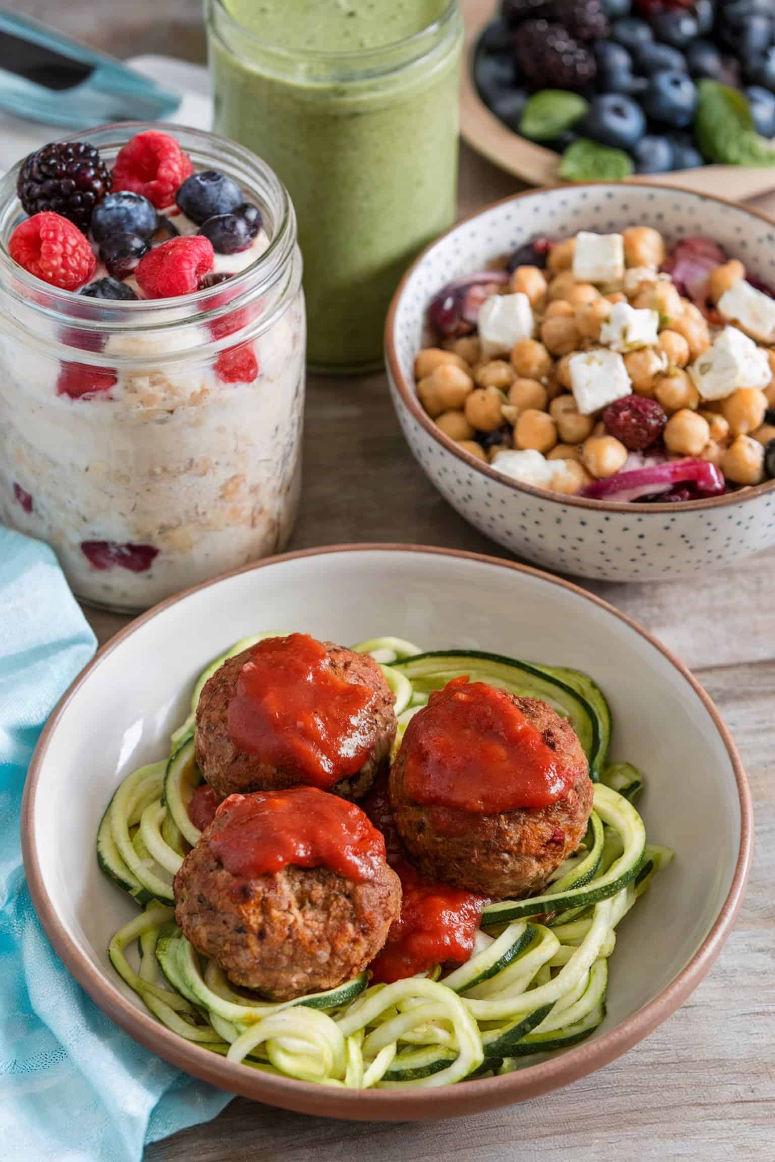 30-Day Healthy Meal Plan Calendar with 32 Easy Recipes - Meal Prepify