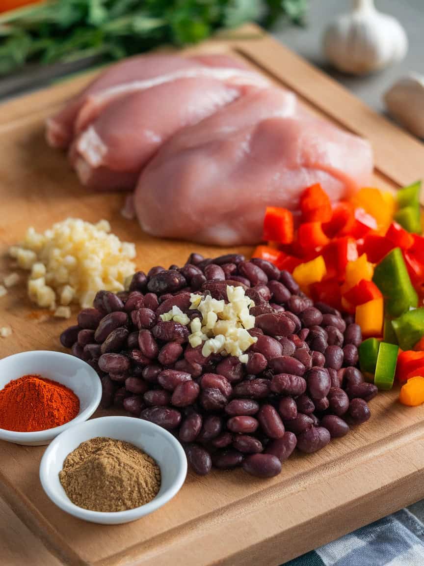 Fiesta Chicken & Black Bean Skillet - Meal Prepify