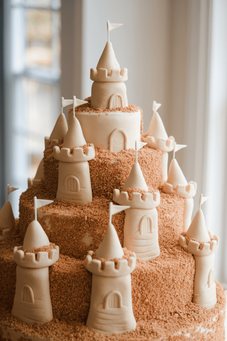 30 Beach-Themed Birthday Cakes That Bring the Ocean to Your Party ...