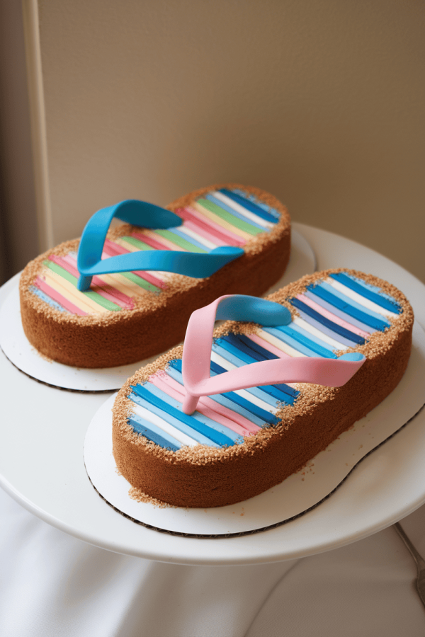 30 Beach-Themed Birthday Cakes That Bring the Ocean to Your Party ...