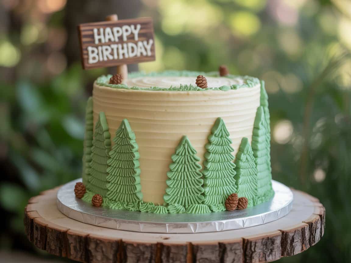 30 Fun and Festive Cakes for Your Next Camping Party - Meal Prepify